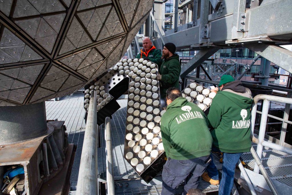 Numeral Installation – Times Square Ball