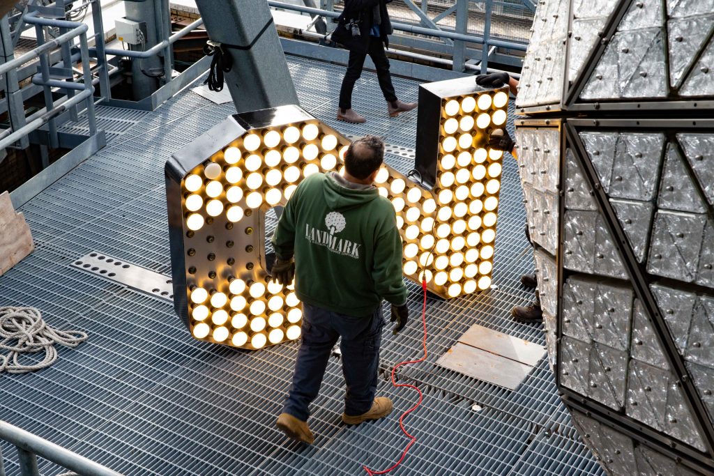 Numeral Installation – Times Square Ball