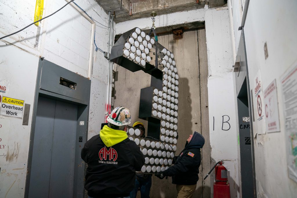 Numeral Installation – Times Square Ball