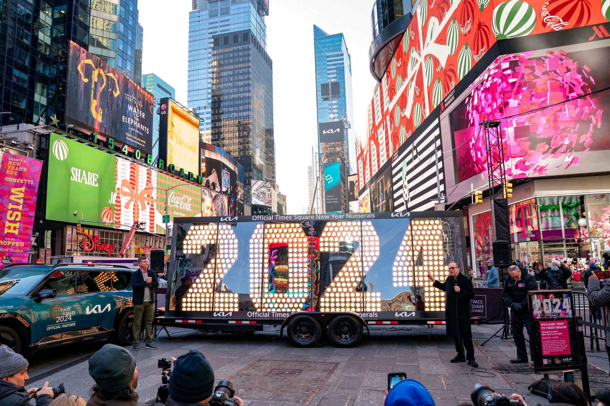 Numeral Delivery – Times Square Ball