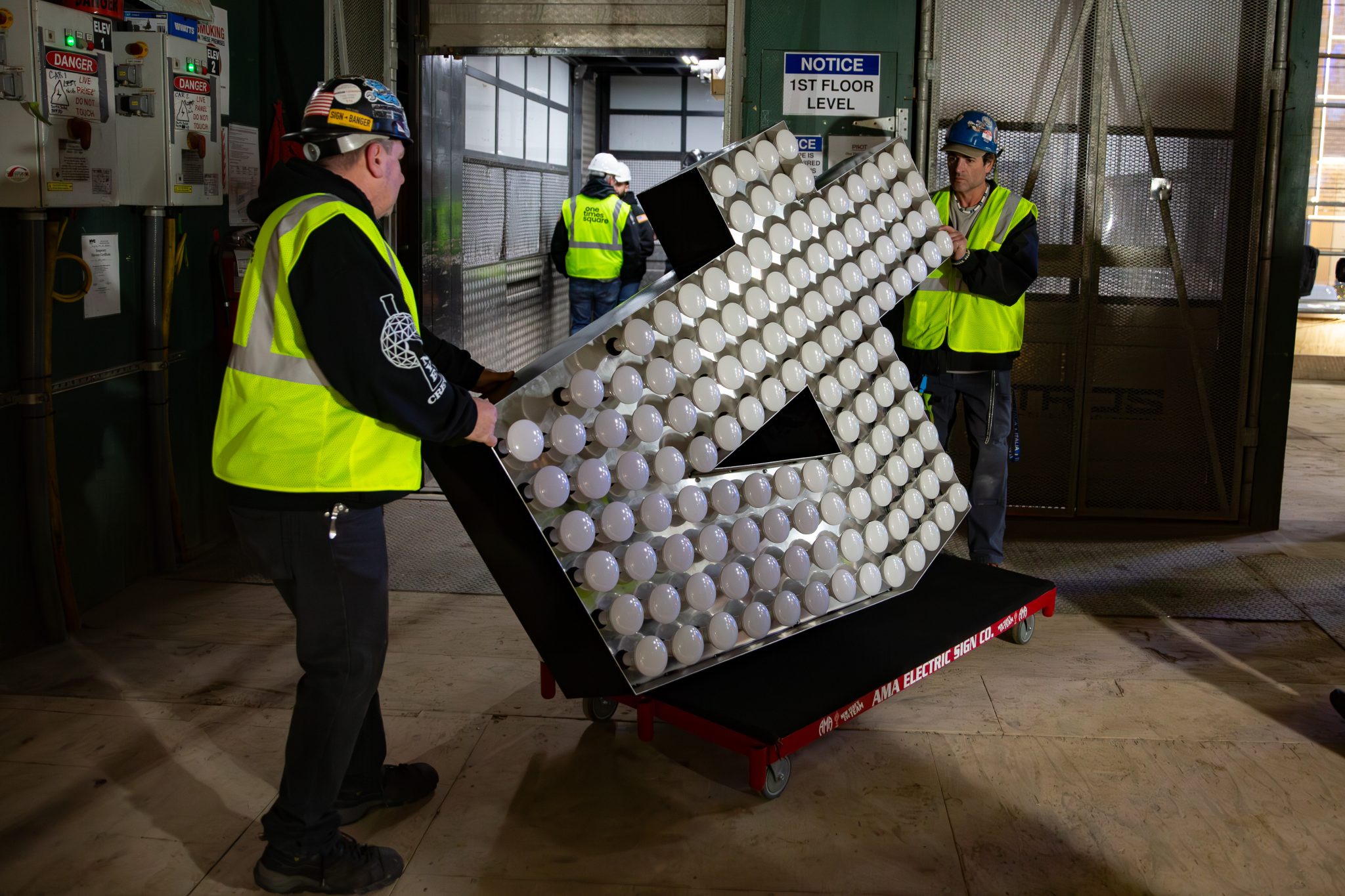 Numeral Installation – Times Square Ball